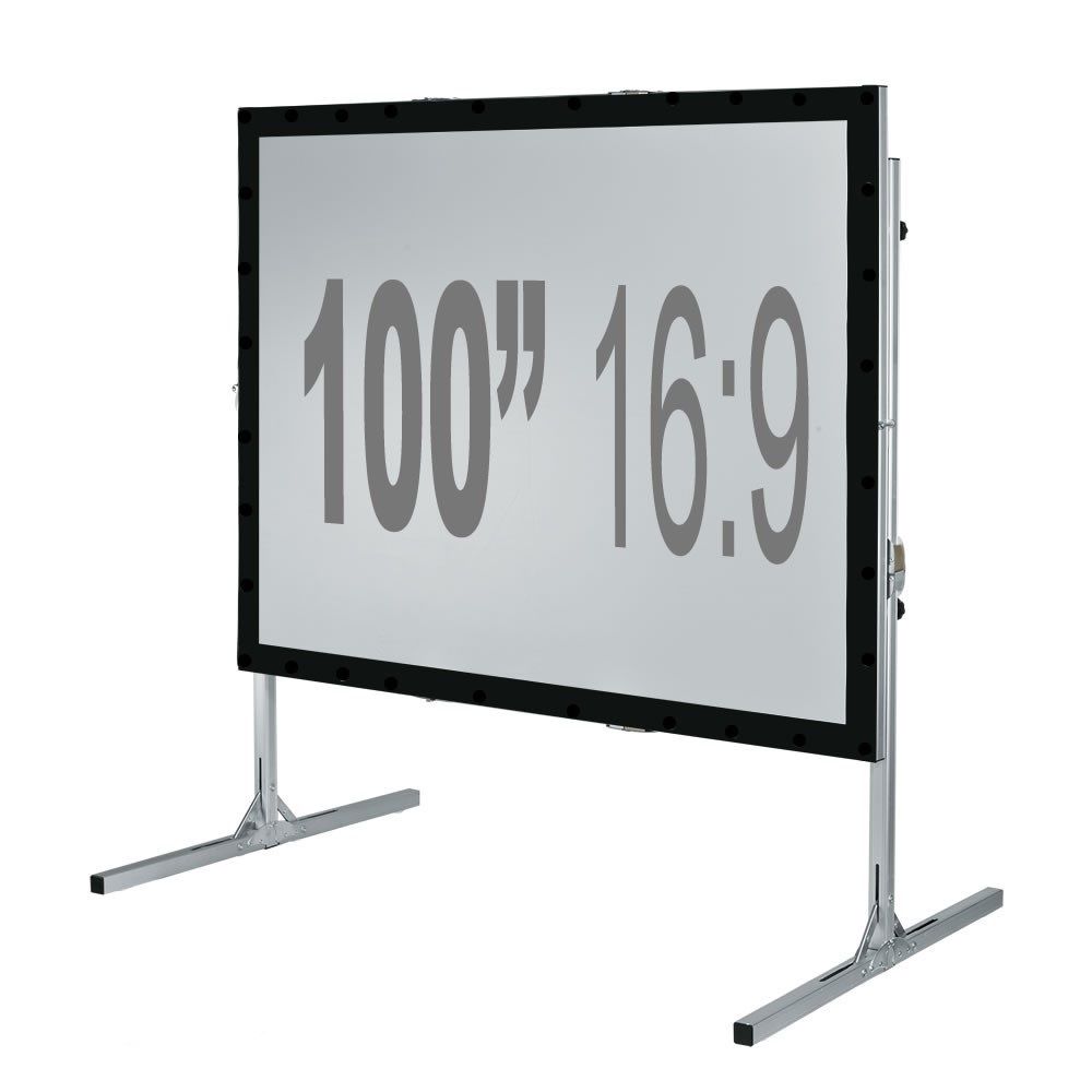 Fast Fold Projection Screen - 100" 16:9 - Platinum Home Cinema
